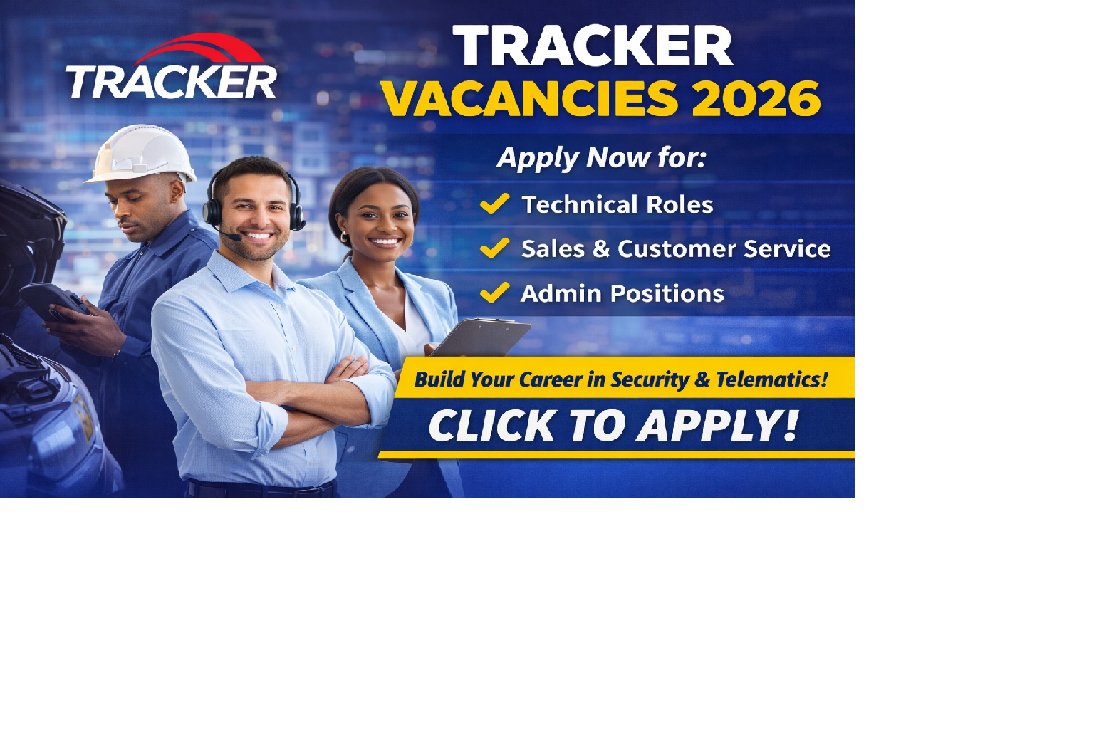 Tracker Vacancies 2026 Latest Job Opportunities in South Africa You ...