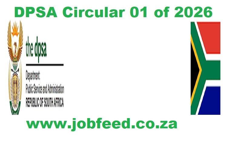 DPSA Circular 01 of 2026 Latest Government Vacancies Across South ...