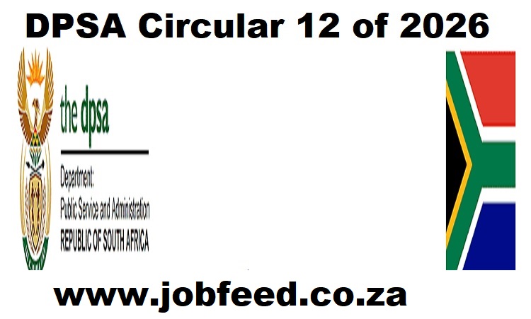 DPSA Circular 12 of 2026 Latest Government Vacancies Across South ...