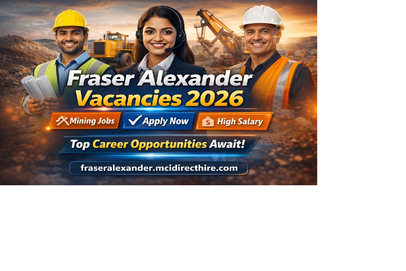 Fraser Alexander Vacancies 2026 Latest Mining Jobs, Requirements & How ...